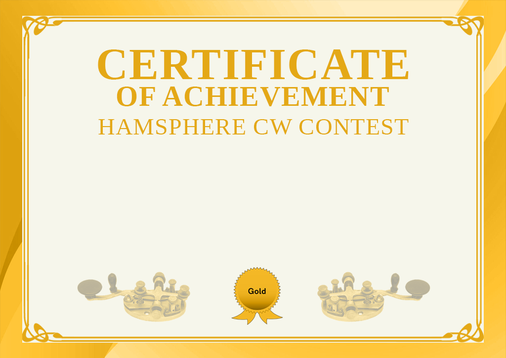 HamSphere CW Contest 2025